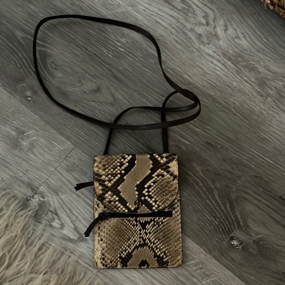 Bags | Italian Snakeskin Crossbody | Poshmark